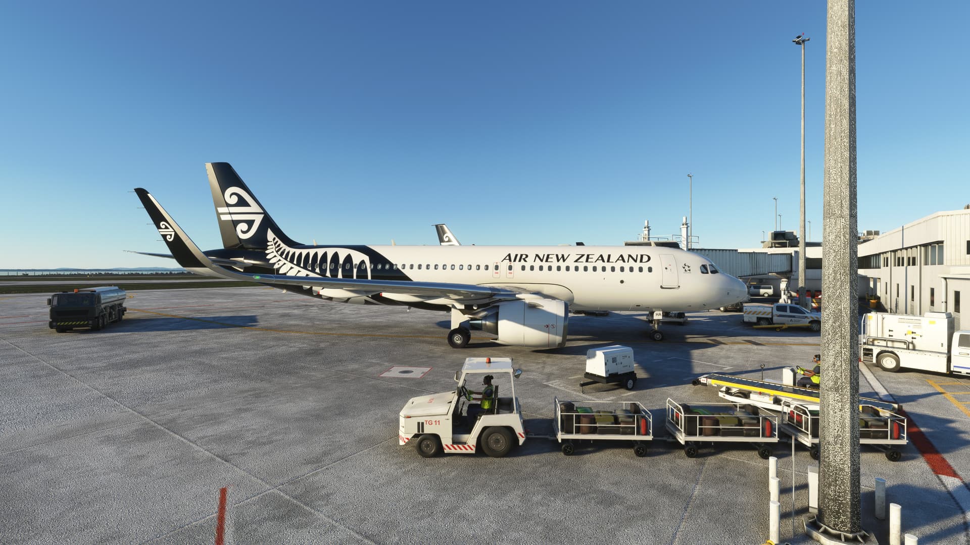 A most beautiful flight from NZQN - NZAA - A320NX Dev Build - World ...