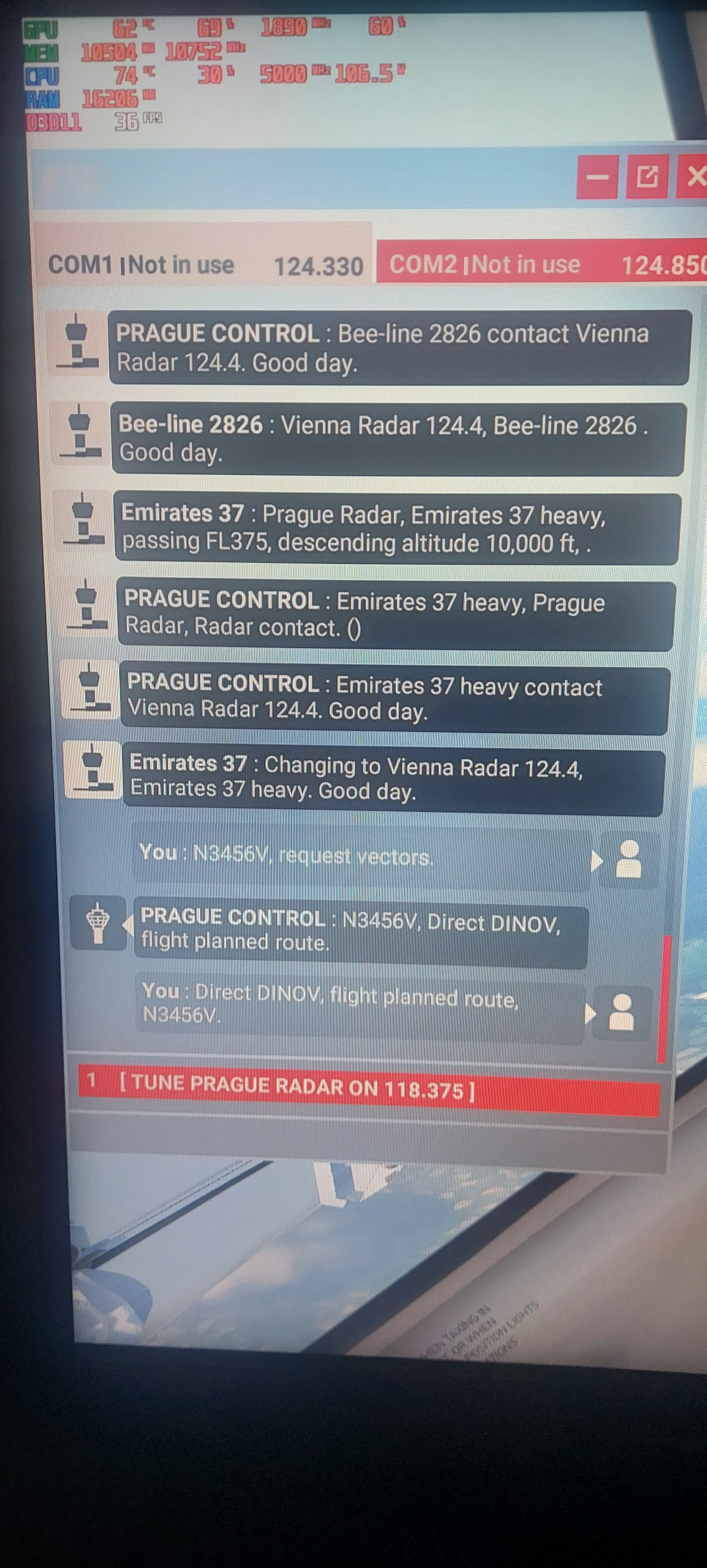 ATIS frequency question - World Discovery - Microsoft Flight Simulator ...