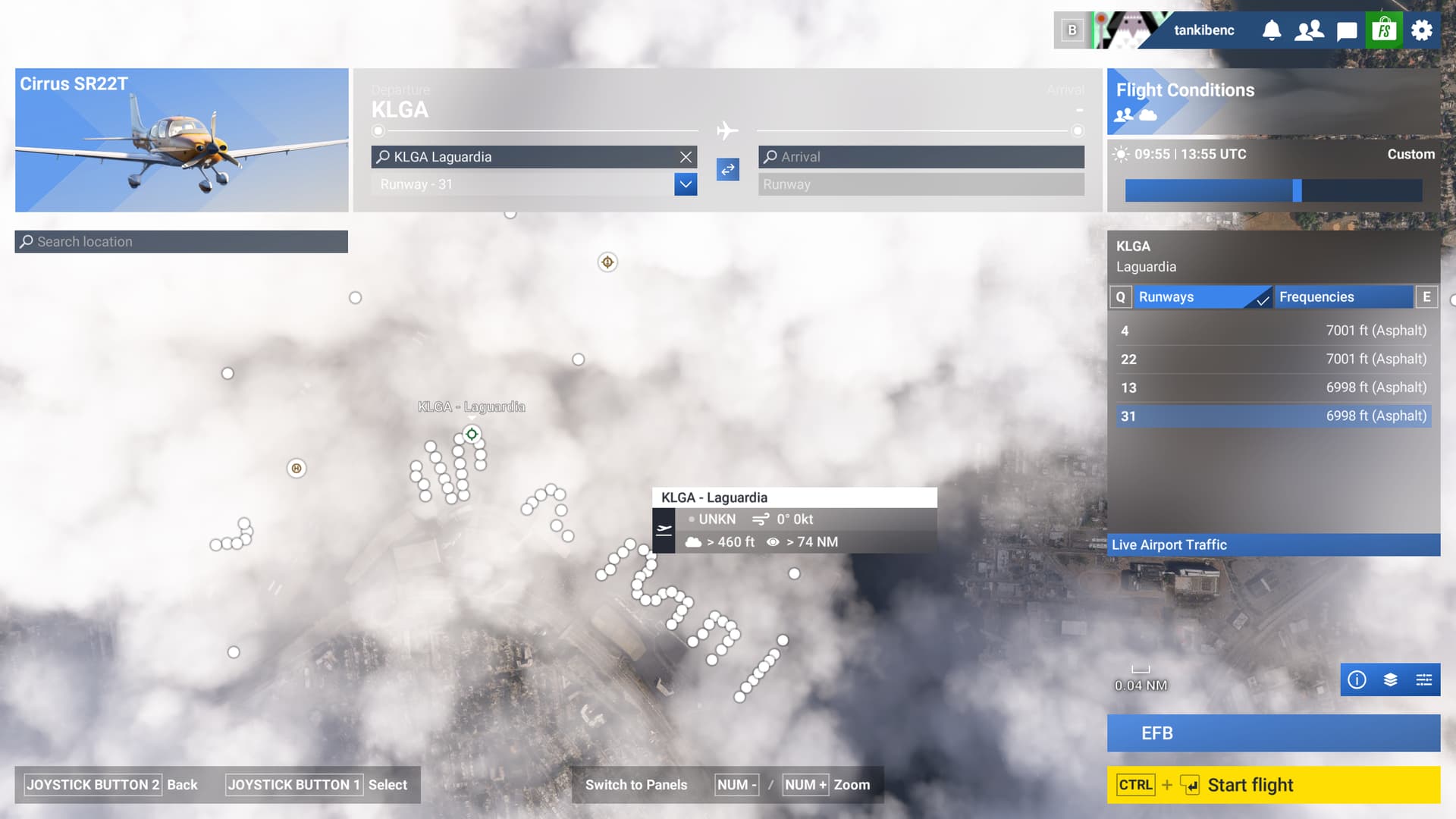 Free Flight clouds make it hard to choose a stand - User Interface & Activities - Microsoft ...