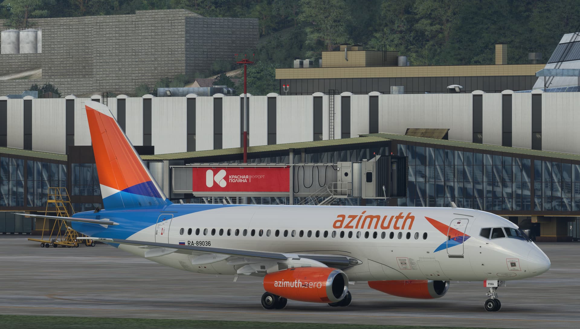 EAS - Sukhoi SuperJet SSJ 100 - Aircraft - Microsoft Flight Simulator ...