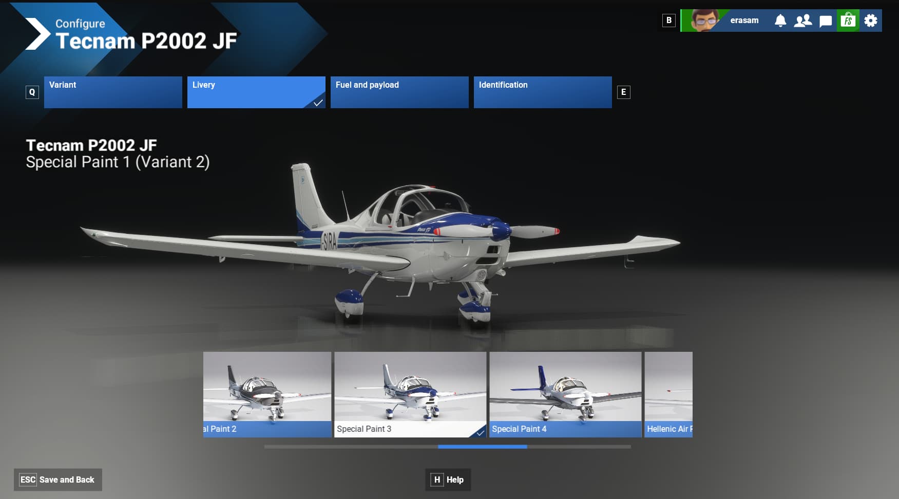 MSFS2024 aircraft livery selection is not shown in the text - User Interface & Activities ...