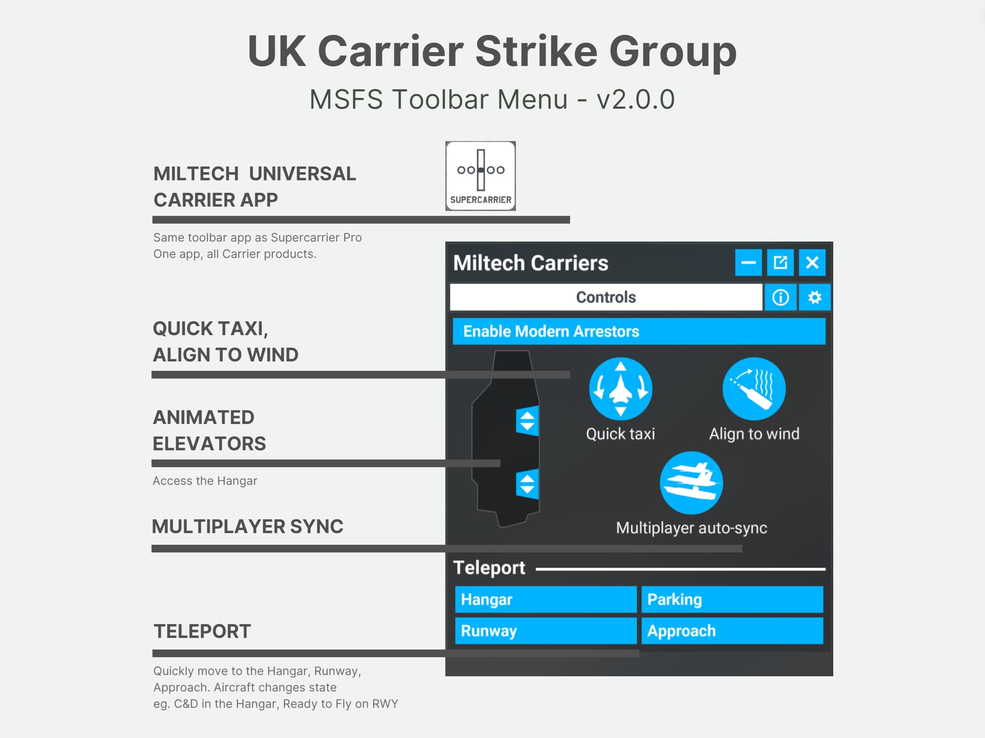 [Product Release] Miltech Simulations UK Carrier Strike Group V2 ...