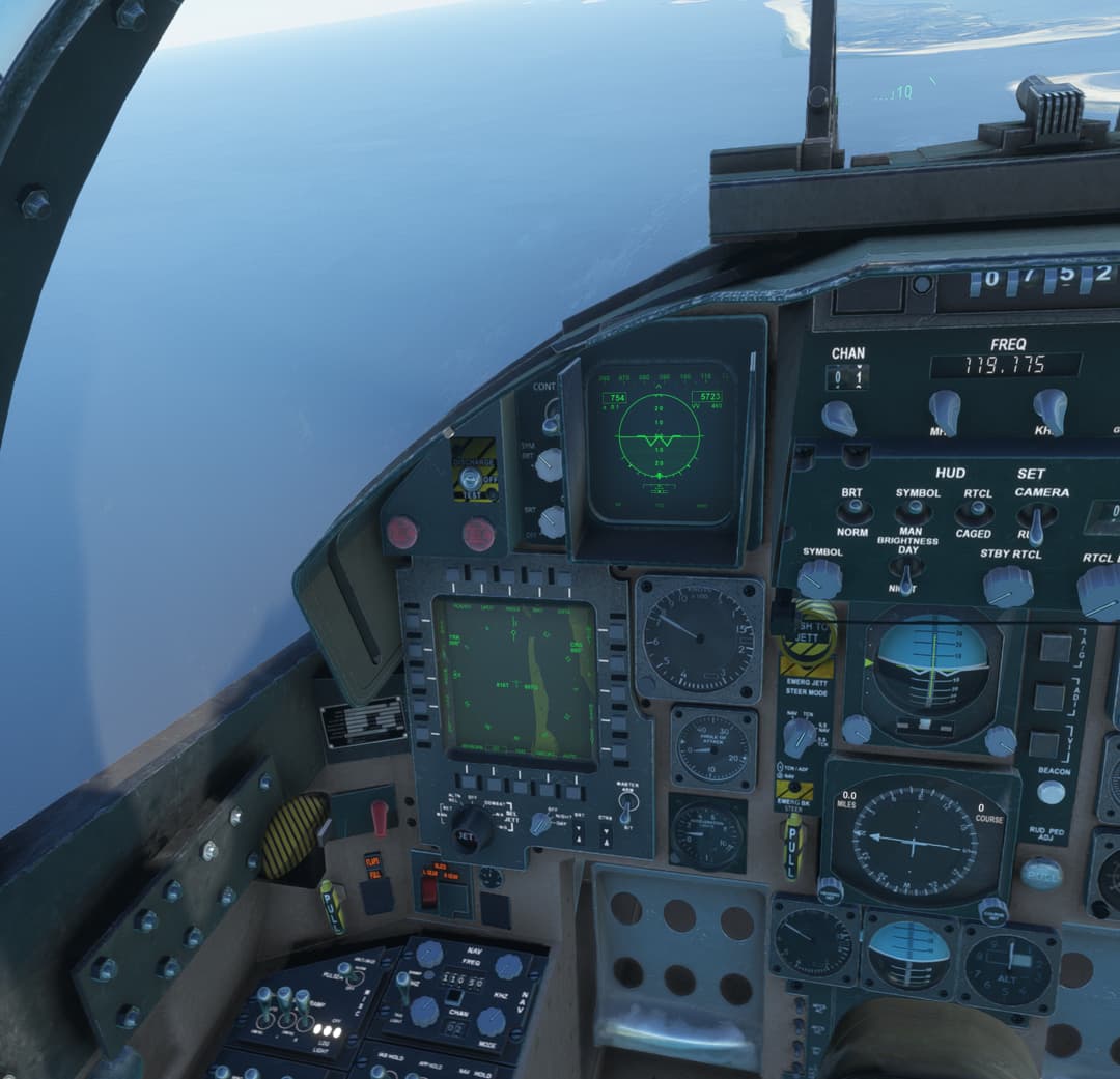 Blurry glass panel displays under DLSS in cockpit wide view - Wishlist ...
