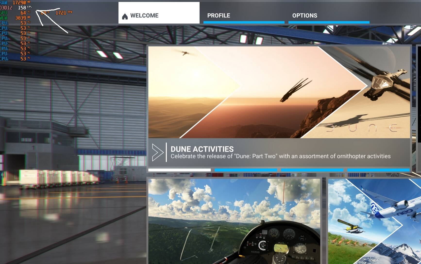 Low fps DX11 but normal smooth fps Dx12!? - Install, Performance & Graphics - Microsoft Flight ...