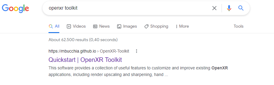 Open XR Toolkit Where? - Virtual Reality (VR) - Microsoft Flight ...