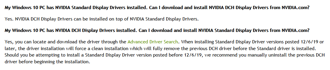 Driver Nvidia 496.13 >>> DCH and not Standard - Install, Performance ... Driver Nvidia 496.13 >>> DCH and not Standard - Install, Performance ...