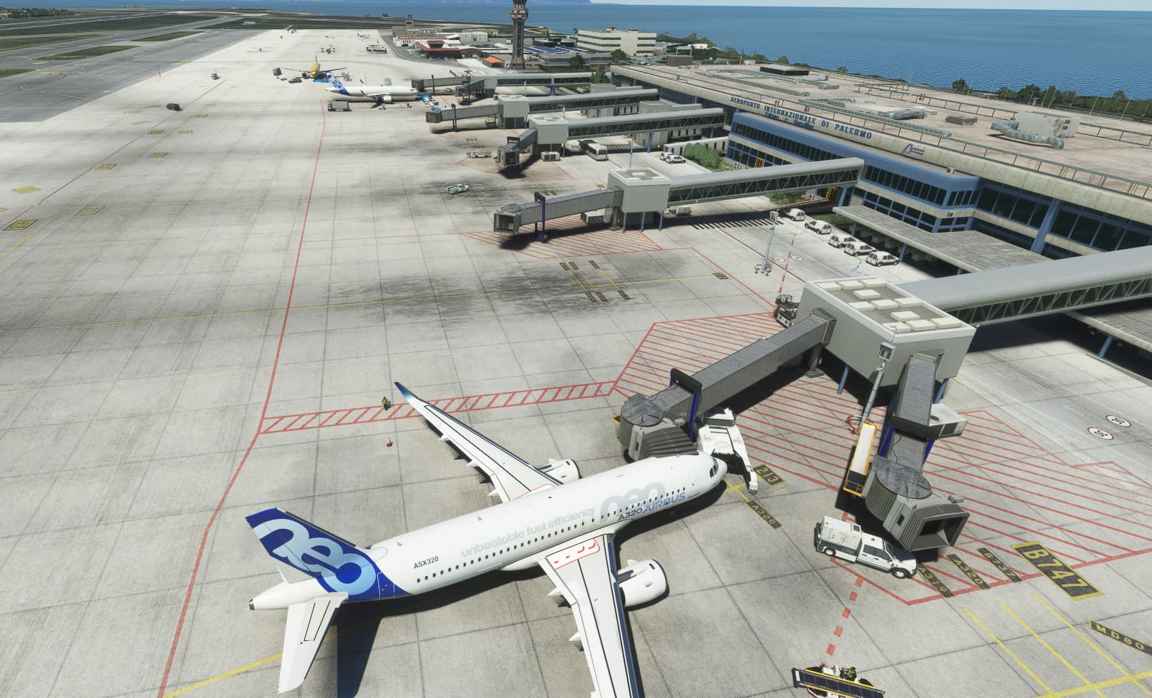 Default jetways showing in handcrafted LICJ (WU9) - Resolved ...