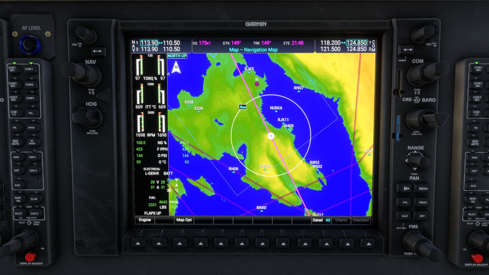 C408 Skycourier mfd info not aligned - Aircraft & Systems - Microsoft Flight Simulator Forums