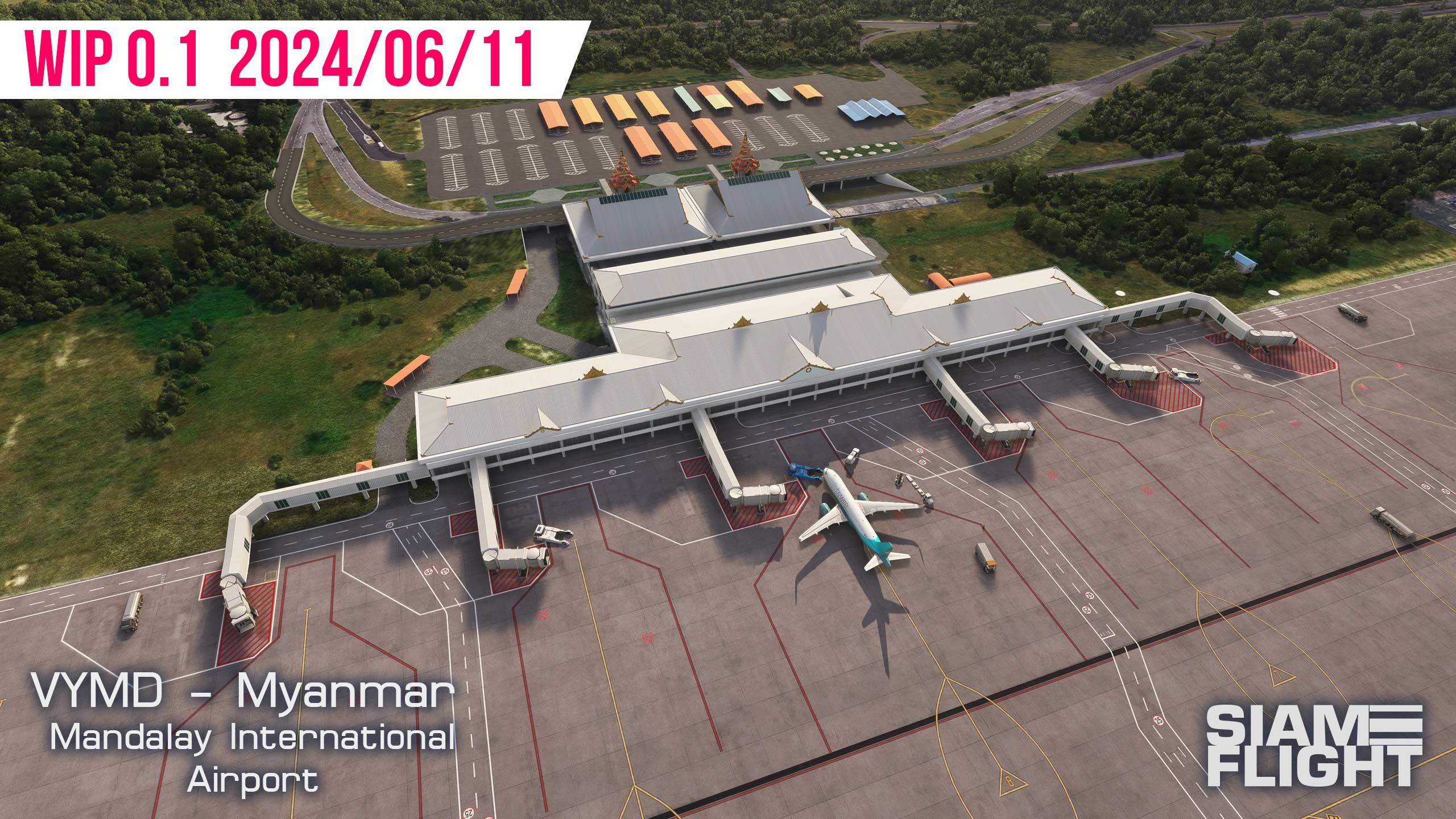 [DevDiary] VYMD Mandalay Intl Airport MSFS | SiamFlight - Airports ...