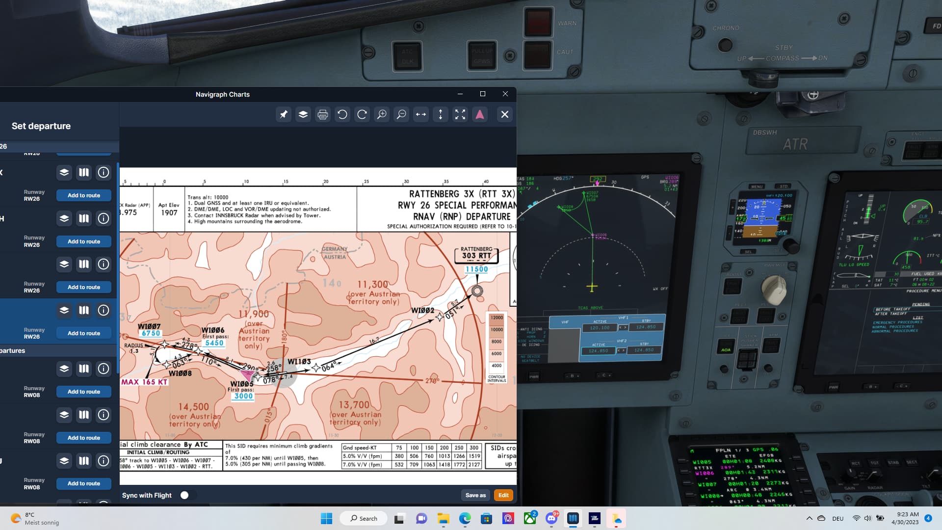 ATR FMS struggles with some 180° turns in procedures - Resolved ...