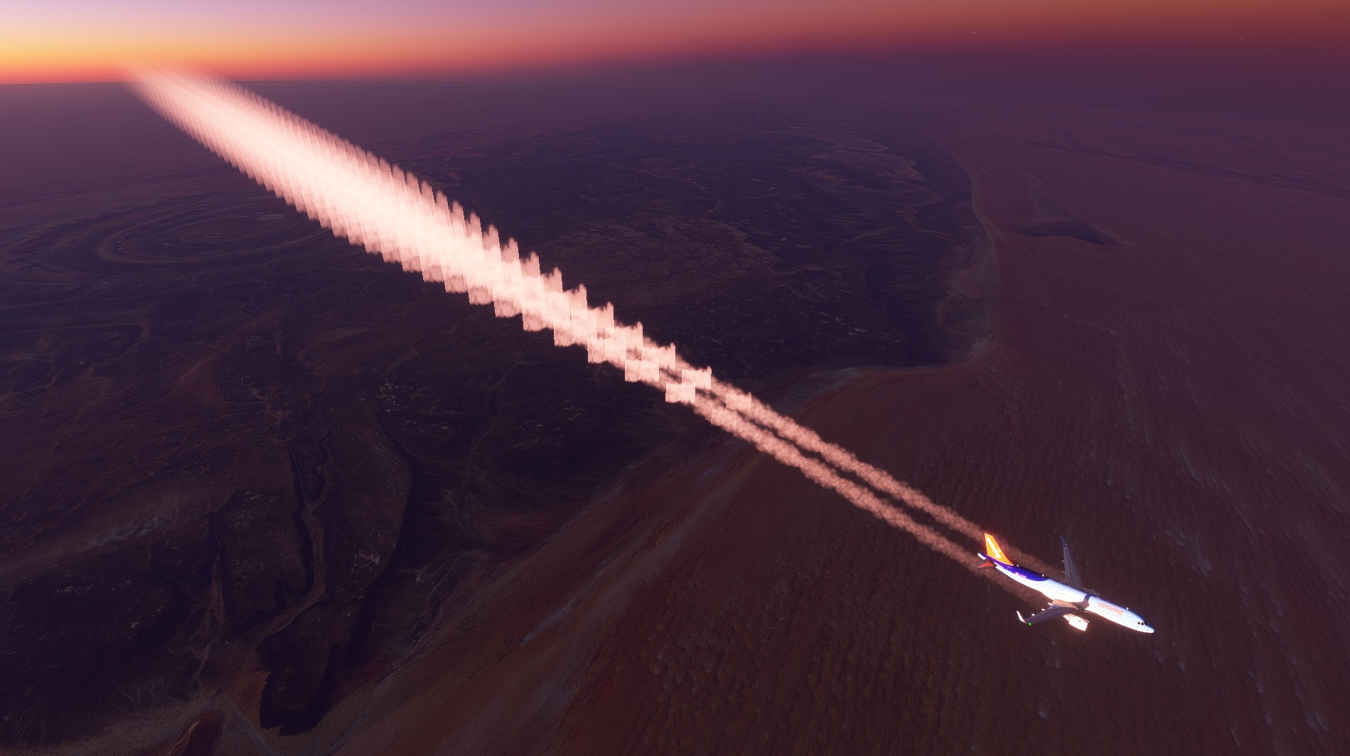 Contrails look very blocky - Page 2 - Resolved - Microsoft Flight Simulator Forums