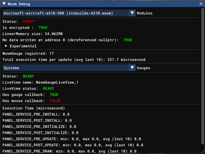 A310 not functional. Button and switches do not work. Dirty Wasm Module - Aircraft & Systems ...