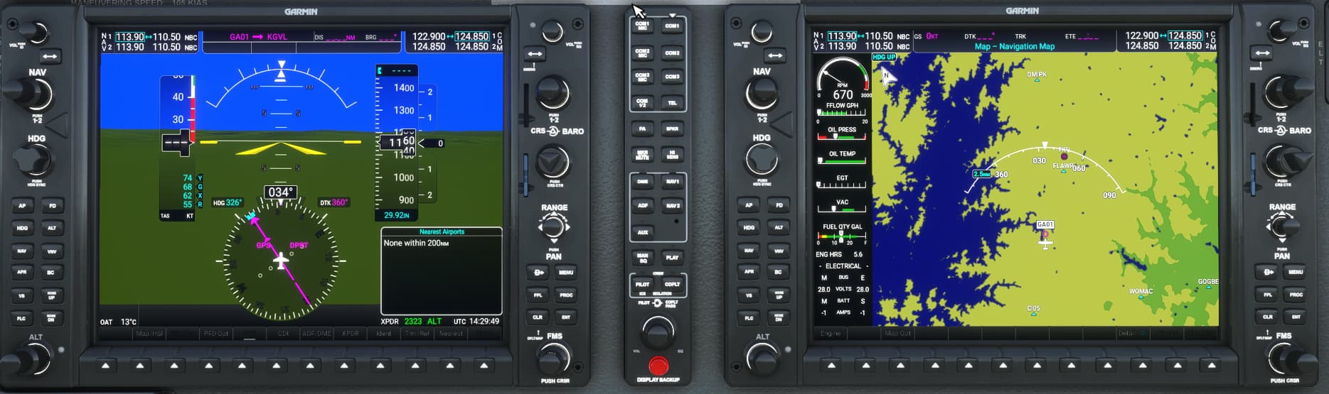 No GPS lines on instruments after latest update - Aircraft & Systems ...