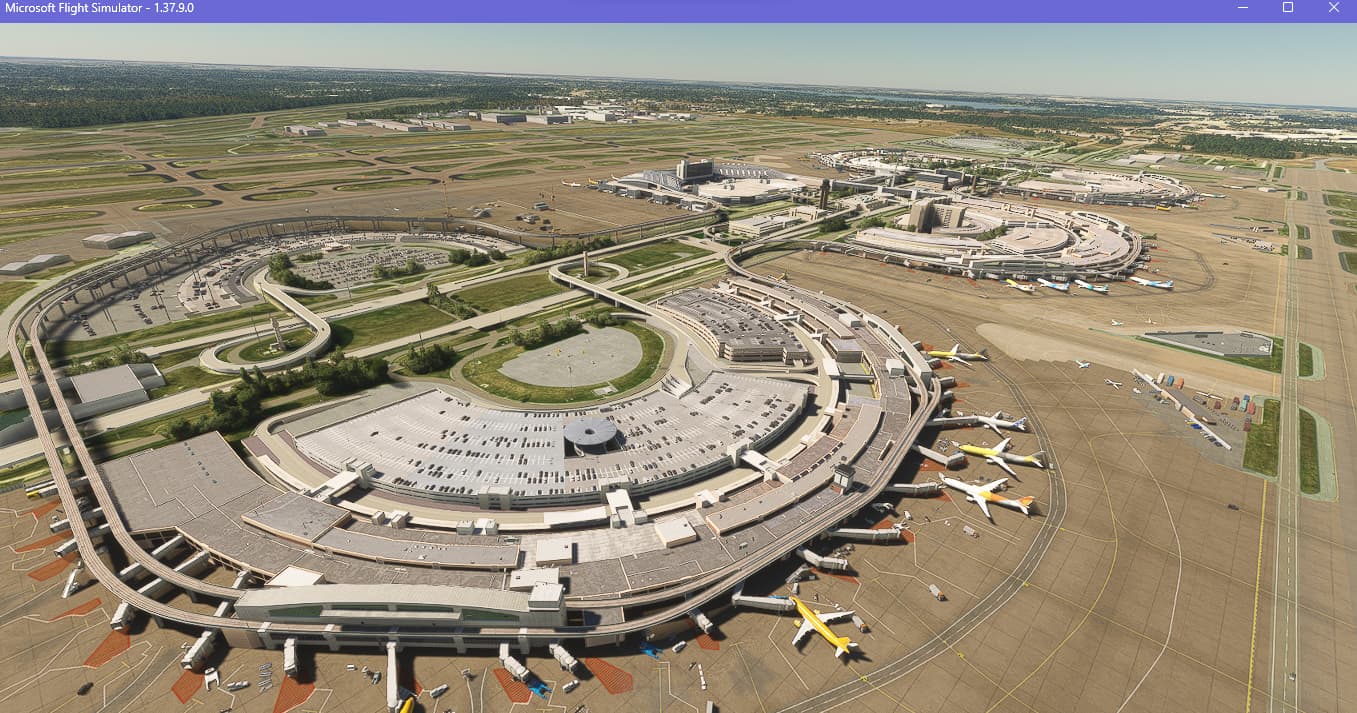 KDFW (Asobo) Airport - Pink Textures Are Back! - Page 2 - Resolved ...