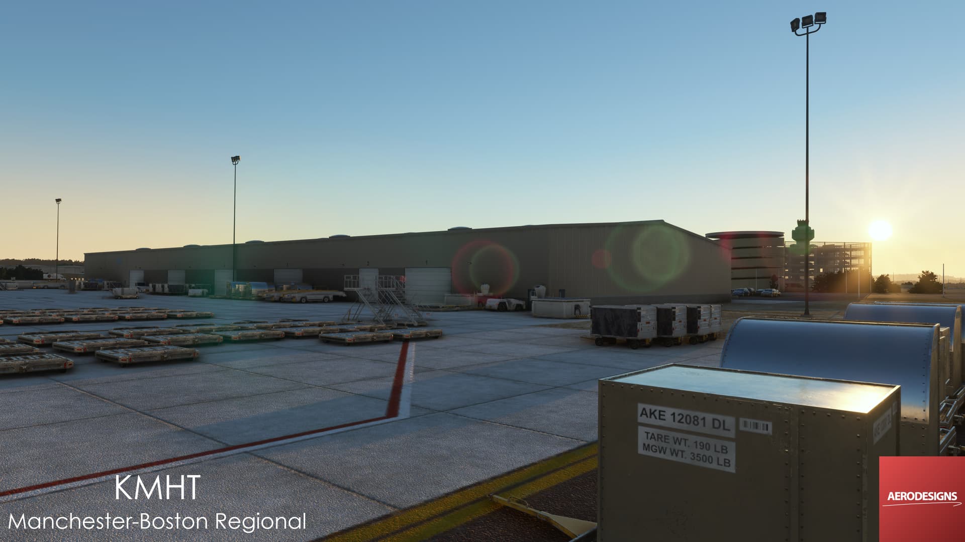 [AeroDesigns] - KMHT Manchester Boston Regional Airport Announcement ...