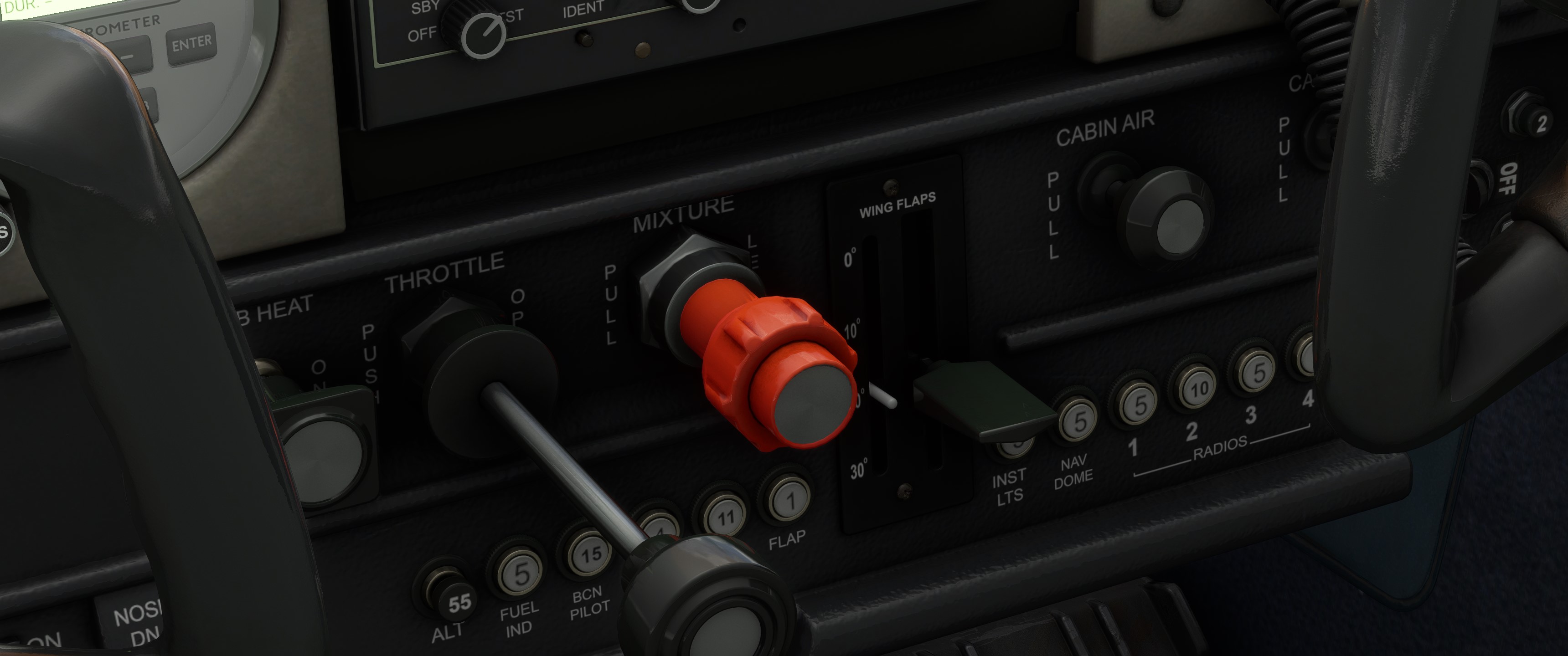 Cessna 152 flaps indicator travels opposite to flap lever input ...