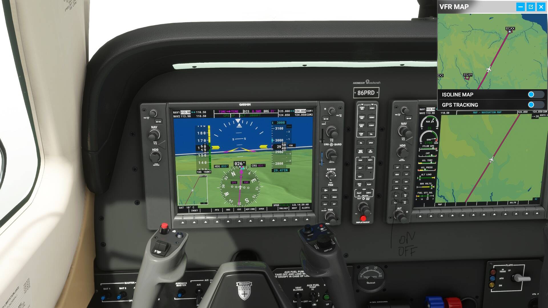 "Legacy" mode when interacting with cockpit instruments/switches got ...