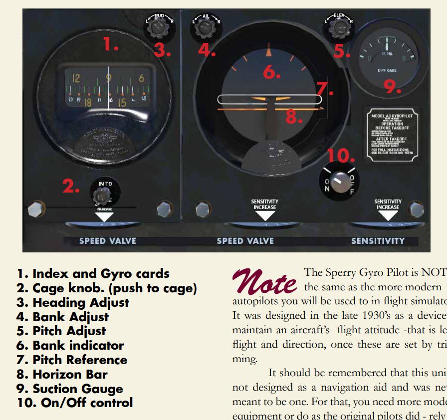 DC-3 Sperry autopilot has incorrect functions - Resolved - Microsoft ...