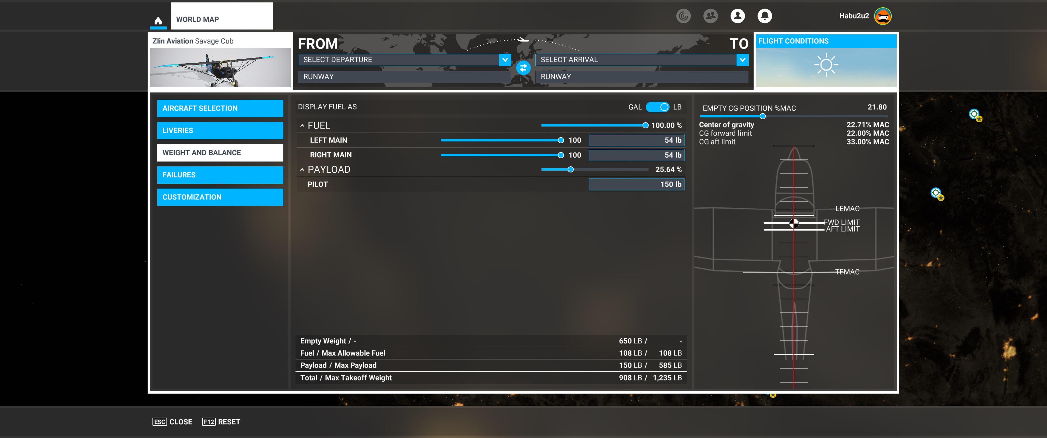 Zlin Savage Cub Payload Aircraft And Systems Microsoft Flight Simulator Forums 