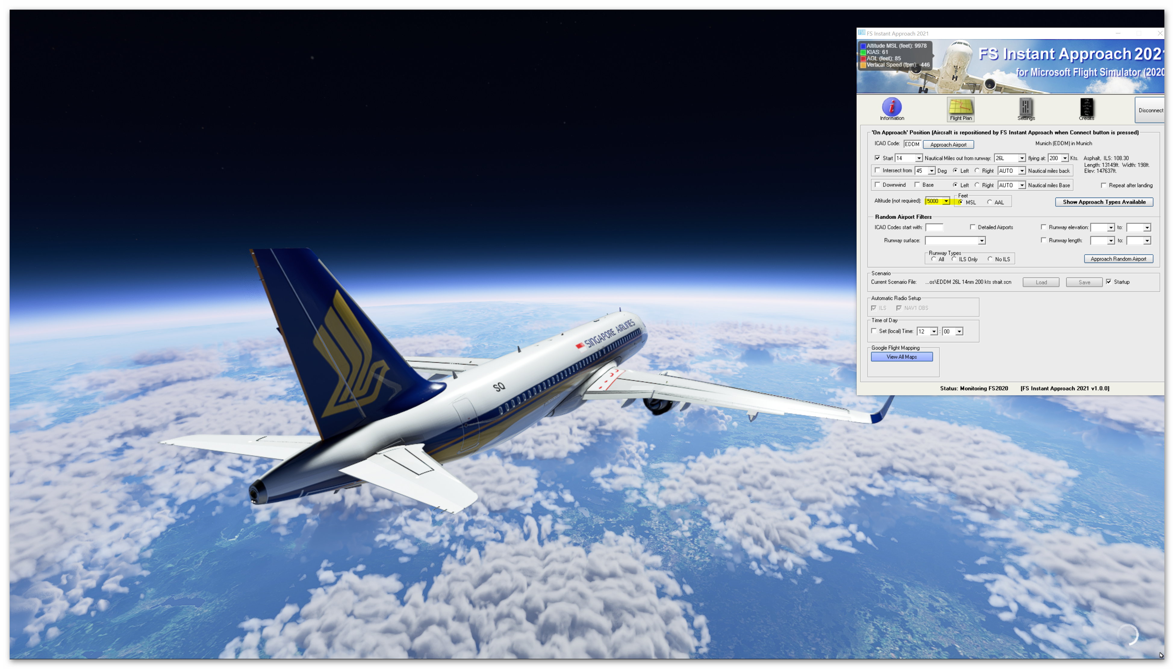 New: FS Instant Approach 2021 for Microsoft Flight Simulator - Tools ...