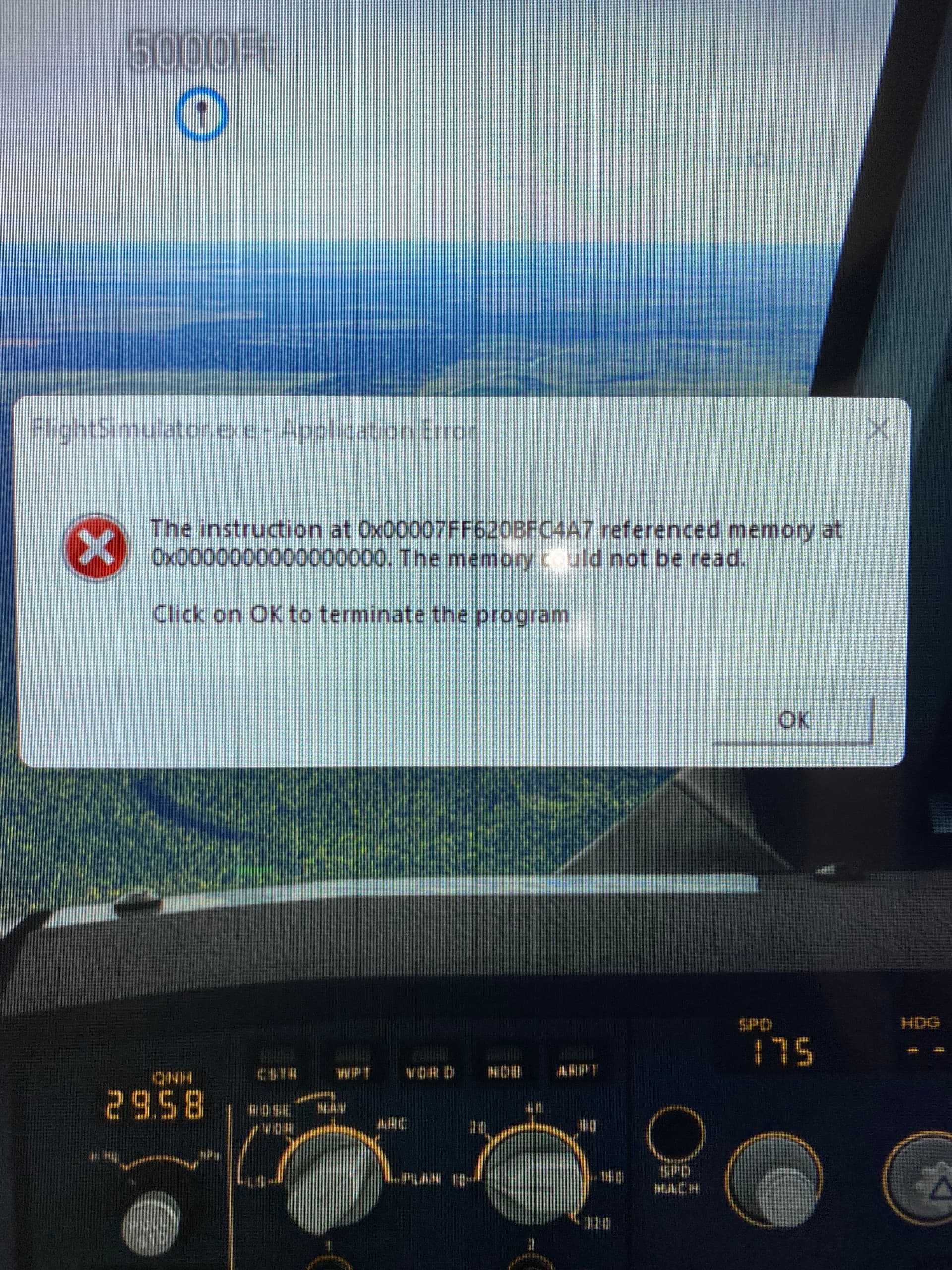 MSFS Exe File Caused Sim to Freeze - General Discussion - Microsoft ...
