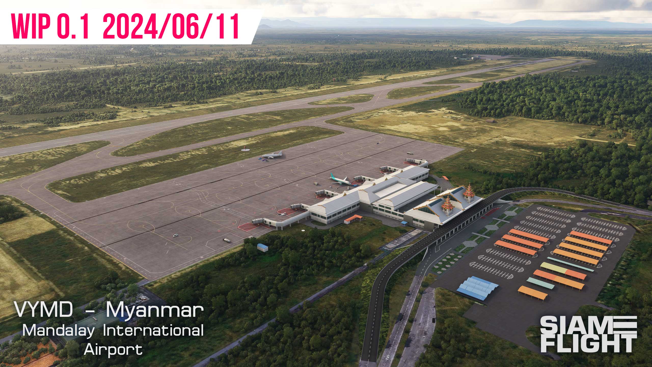 [DevDiary] VYMD Mandalay Intl Airport MSFS | SiamFlight - Airports ...
