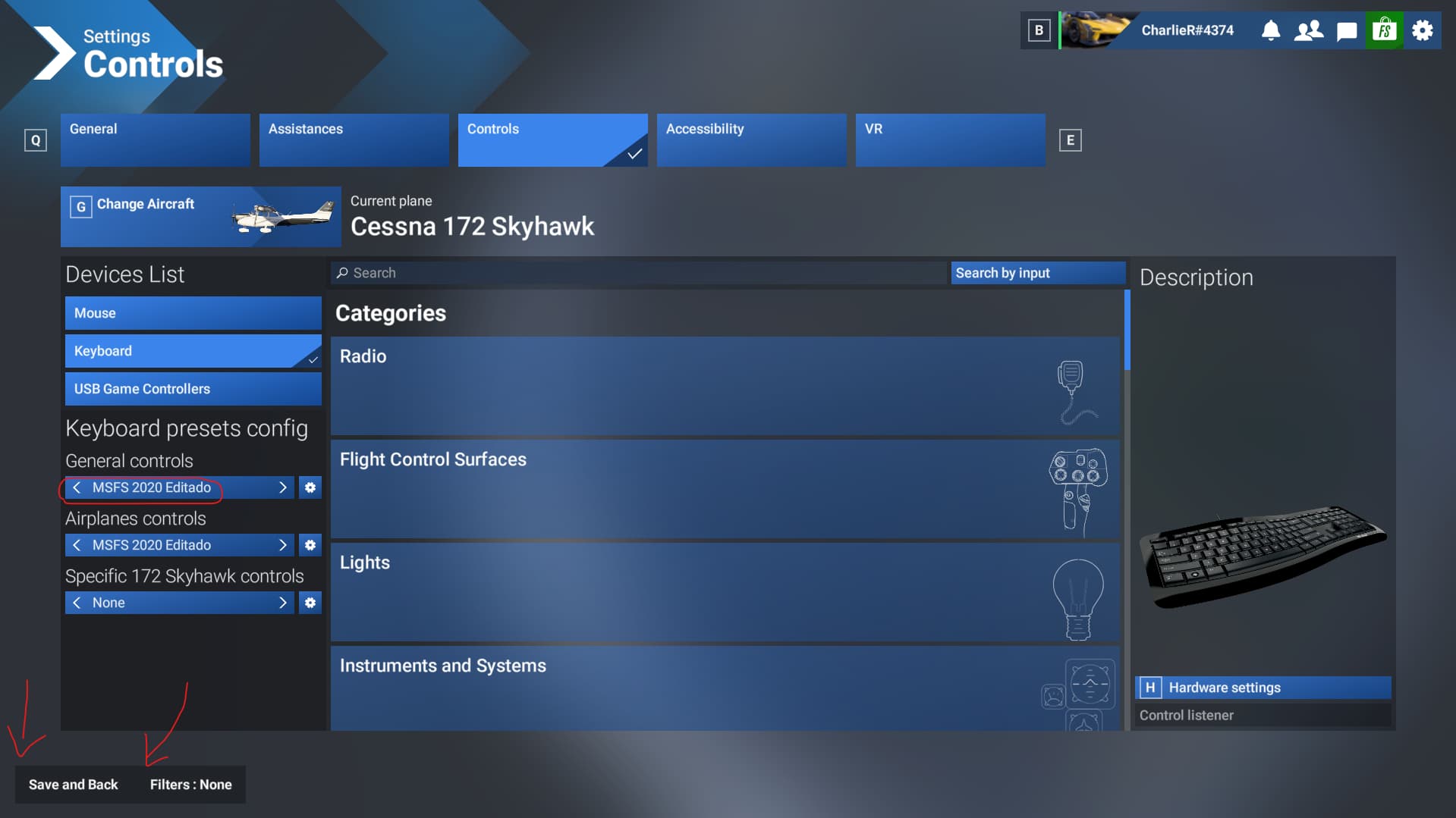 Custom profiles not work for interface control msfs 2024 - User Interface & Activities ...