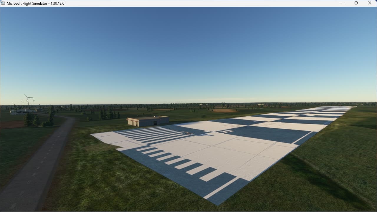 Gesten Glider Field (EKVE) shown as water runway - Airports - Microsoft ...