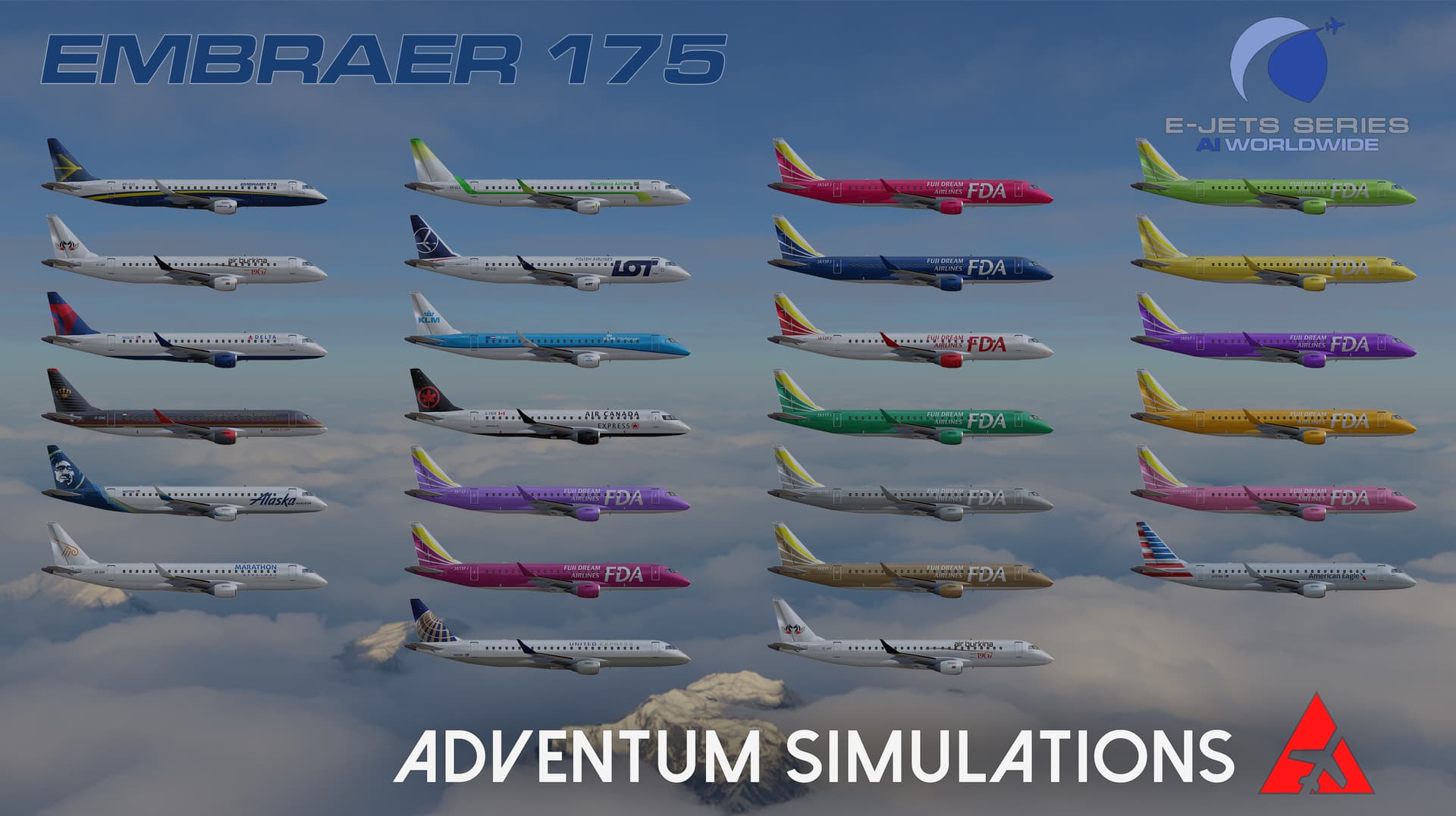 [UPDATE: v1.0.6] AI Worldwide: E-Jets Series | Adventum Simulations ...