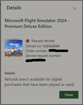 Why are refunds for FS2024 being refused? - Page 3 - General Discussion ...