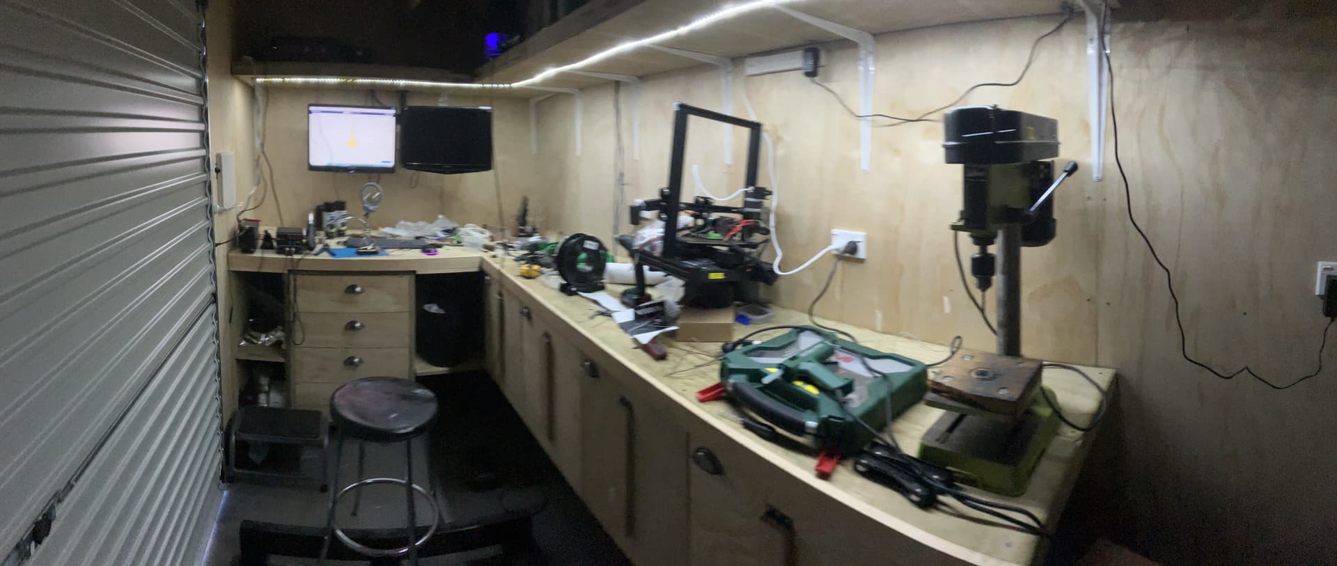 Please could you give me Advice on realistic shed size for VR flight ...