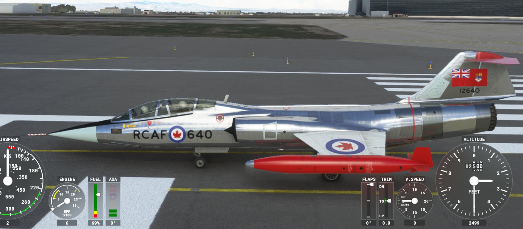 Development of sim skunk works LOCKHEED TF-FRF-104 G - #426 by ...