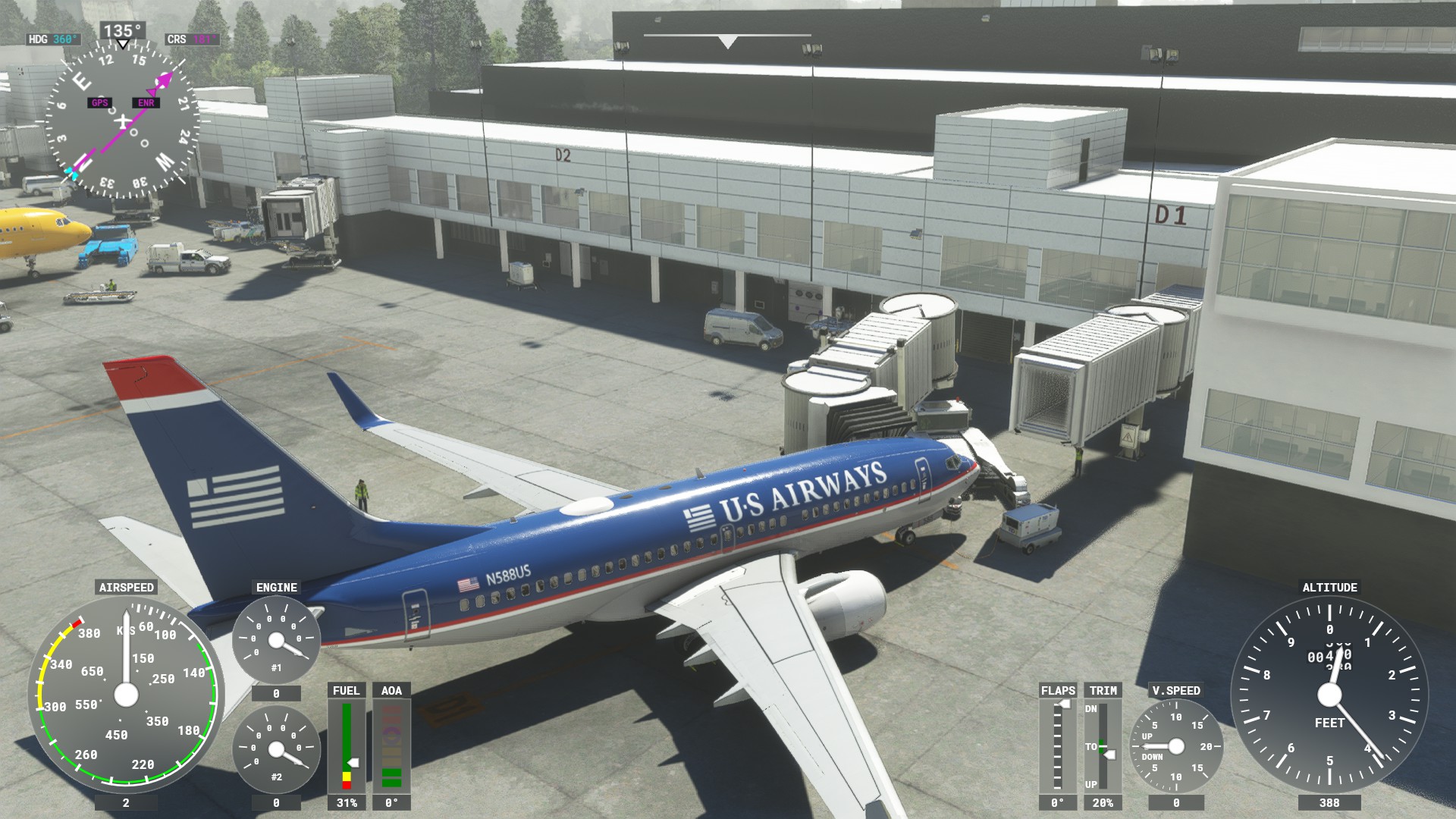 Part of the jetway is missing at KHOU - Resolved - Microsoft Flight ...