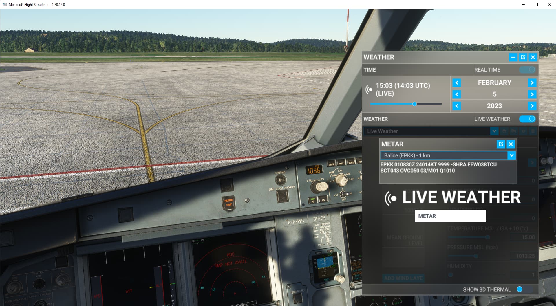 No live weather at all (February 2023) - Page 20 - Resolved - Microsoft Flight Simulator Forums