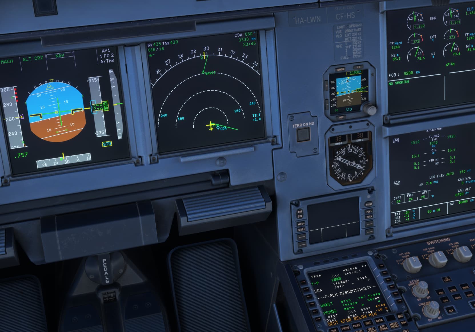 How do i return Auto manage mode in A320neo(V2)? - Aircraft & Systems ...