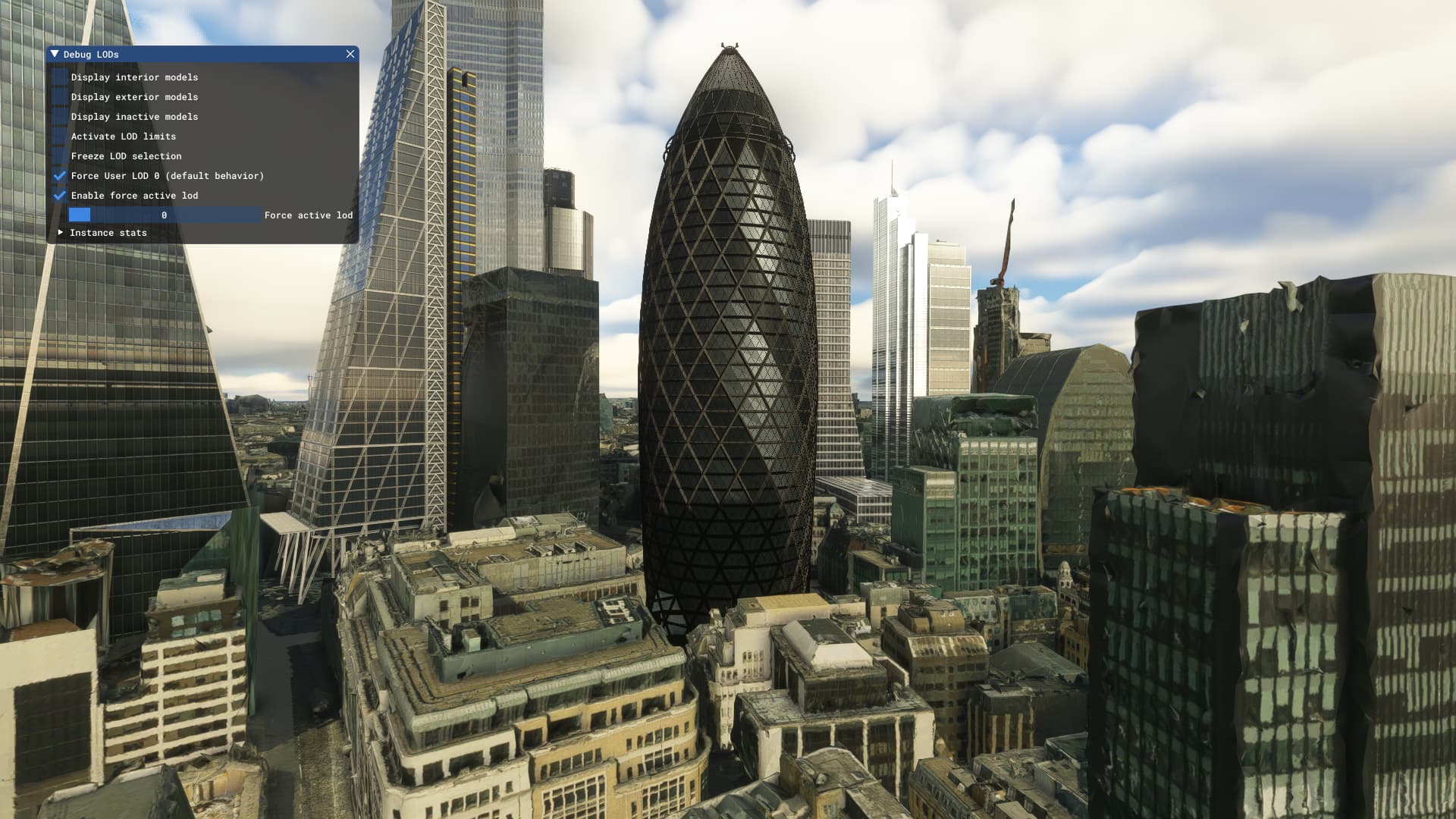 30 St Mary Axe / "Gherkin" (London UK) Texture Issue - Scenery and ...