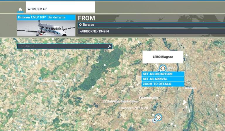 World Map missing options - Miscellaneous - Microsoft Flight Simulator ...