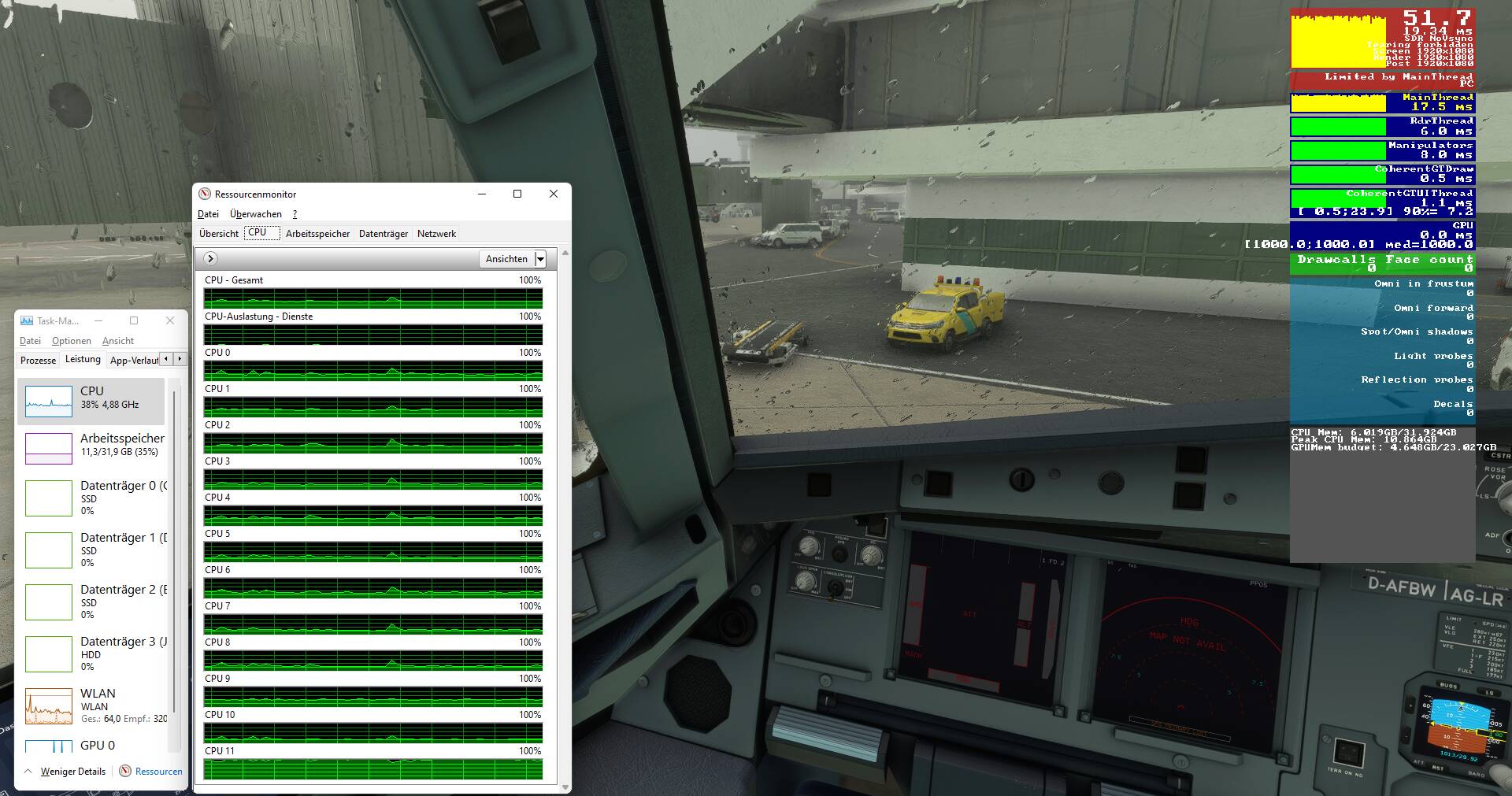 Improved CPU usage with SU5 - General Discussion - Microsoft Flight ...