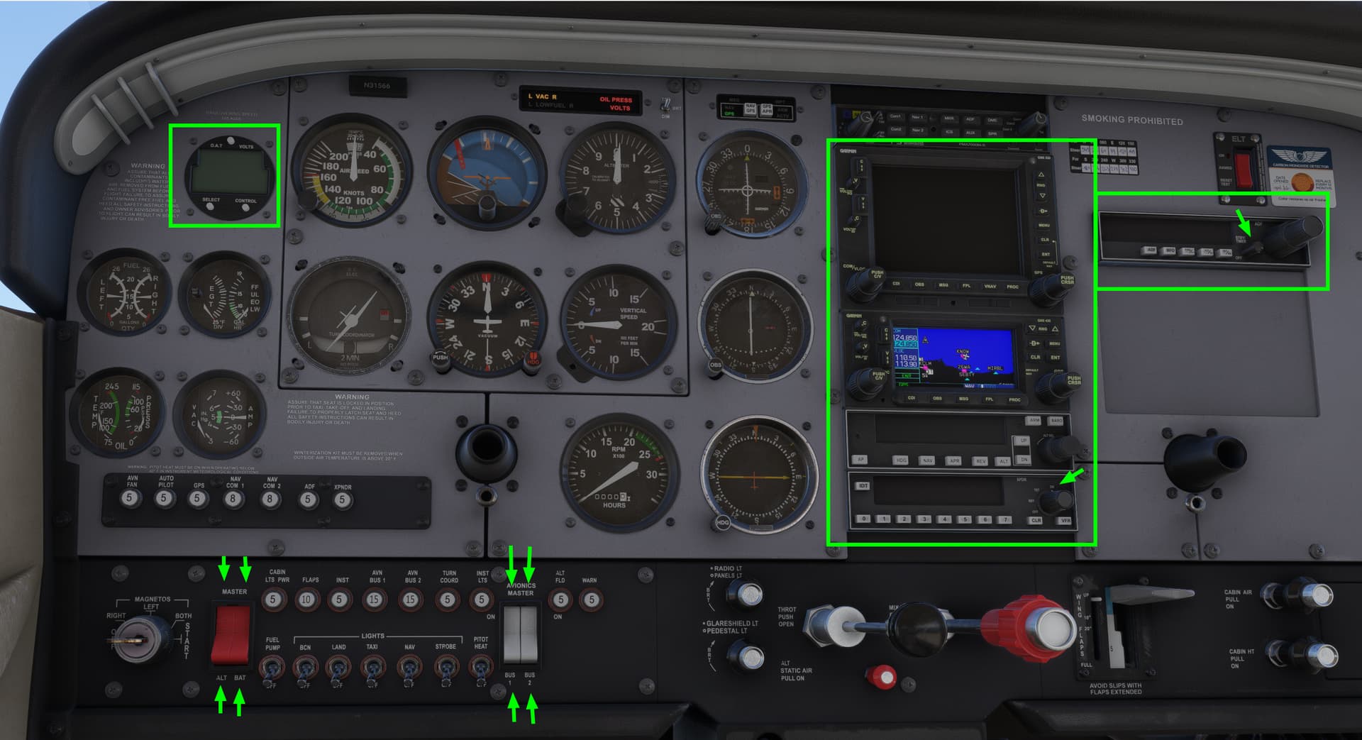 Cessna 172 (Classic) - Electrical Systems Not Functioning - Page 2 ...