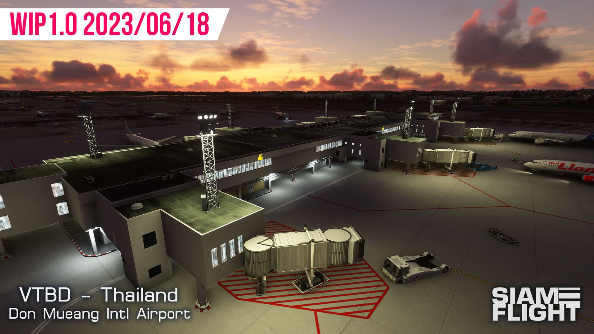 [DevDiary] VTBD Don Mueang Intl Airport MSFS | SiamFlight - Airports ...