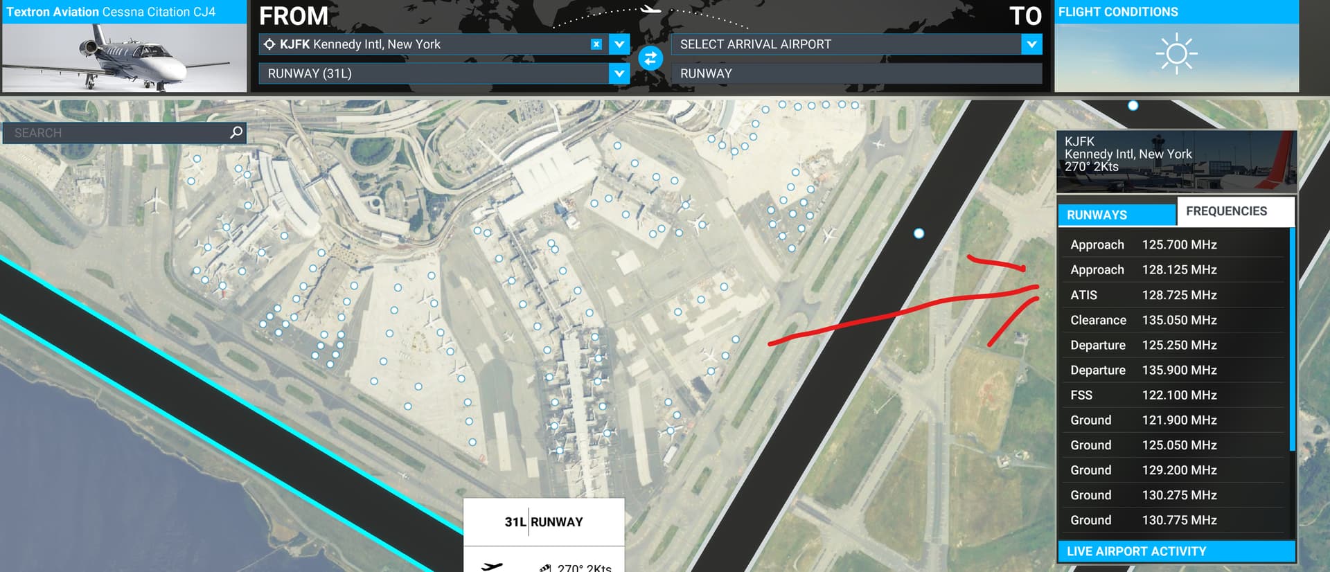 Finding departure frequency for flight following - ATC, Traffic ...