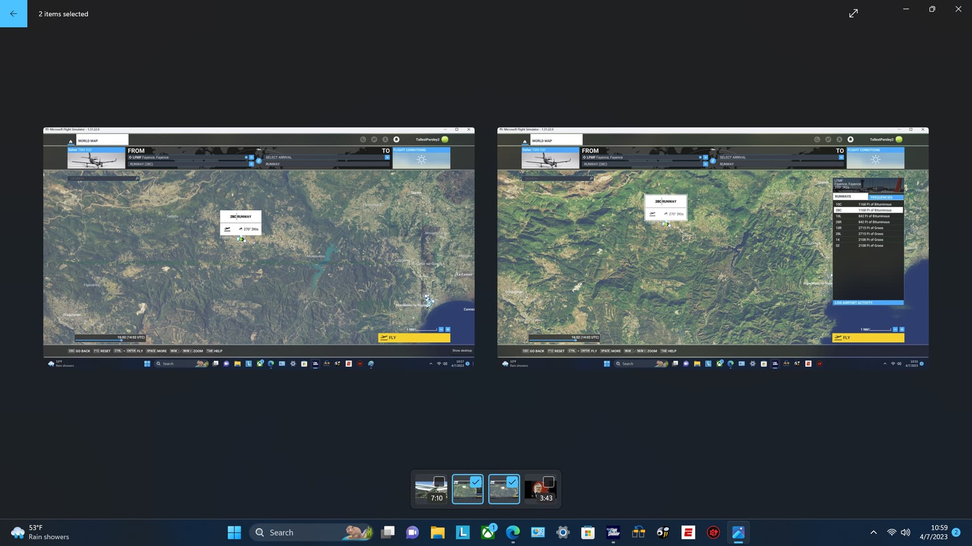 Aerial ground tiles changing/popping in - Scenery and Airports ...