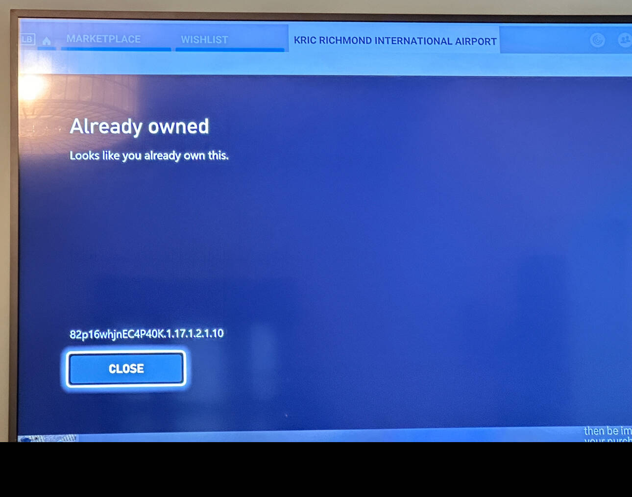 Marketplace errors - Install, Performance & Graphics - Microsoft Flight Simulator Forums