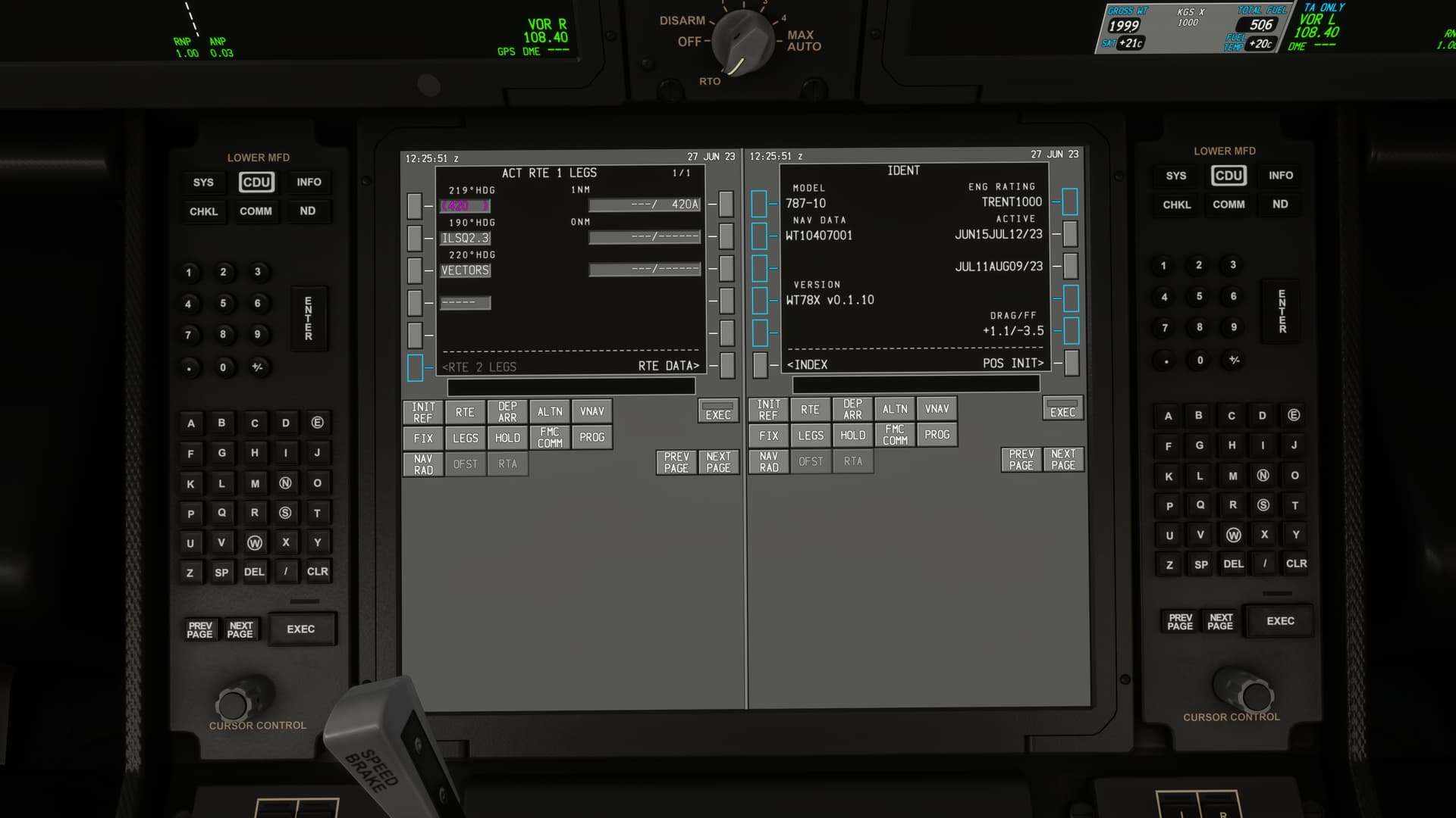 787-10 Nav Radio Question - Aircraft & Systems - Microsoft Flight ...