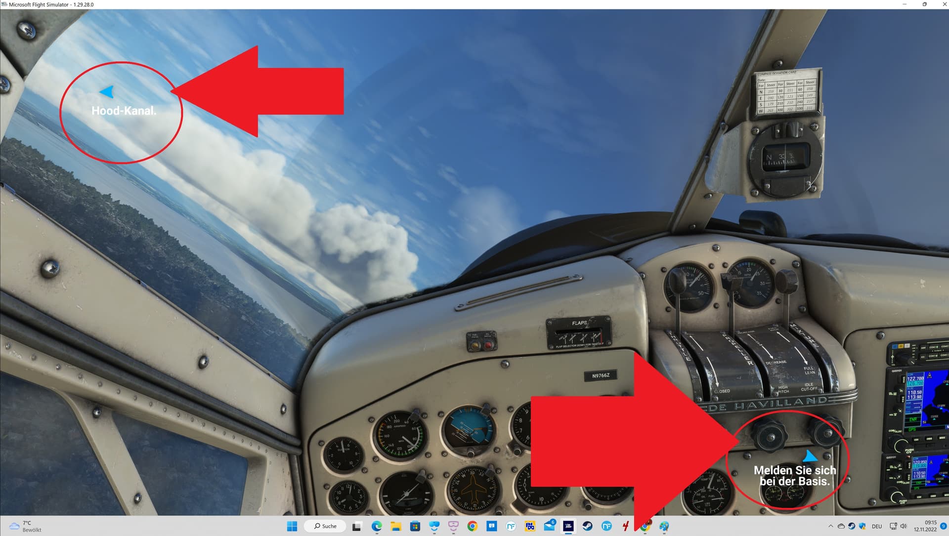 Annoying navigation arrows on missions - User Interface & Activities - Microsoft Flight ...