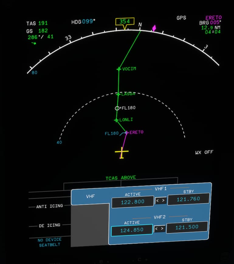 ATR what are those different indicators for TOC - Aircraft & Systems ...
