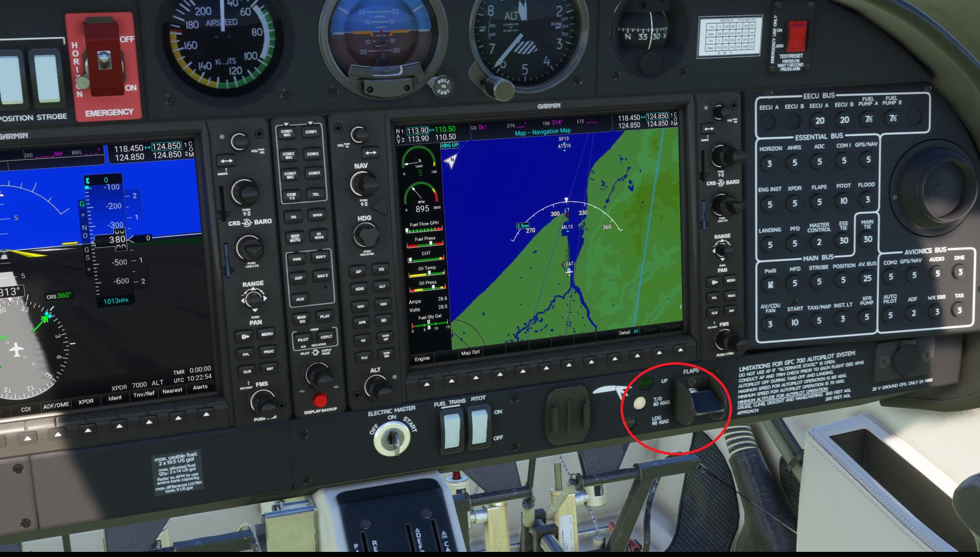 Default Asobo DA40 Flaps Positions - Aircraft & Systems - Microsoft ...