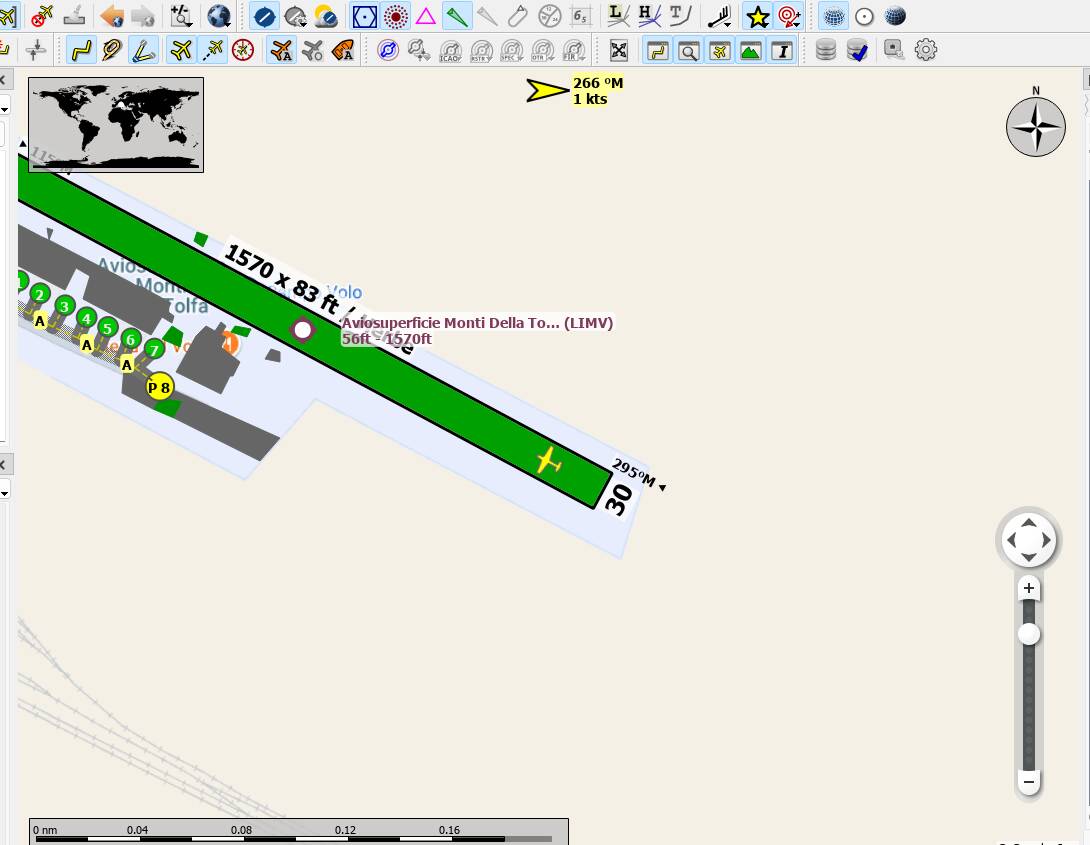 LIMV - tree in the middle of the runway - Scenery and Airports ...