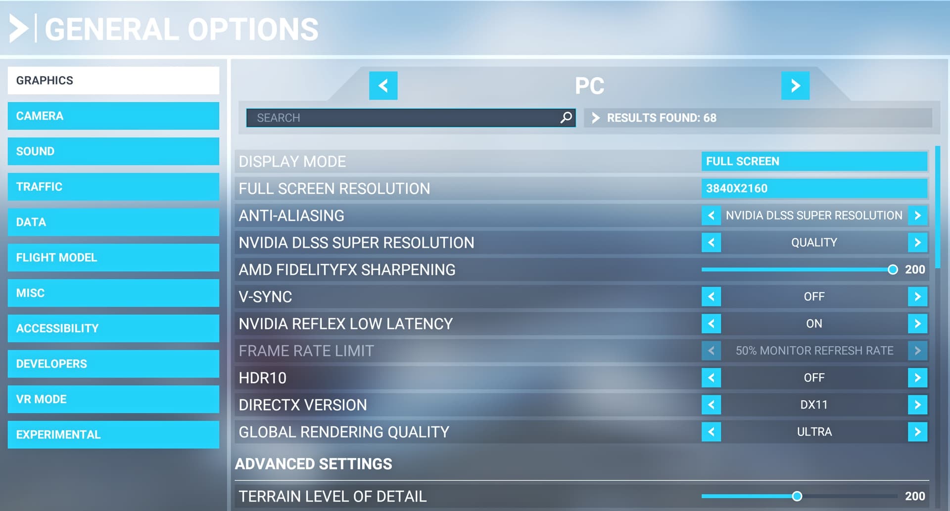 Pics and settings - Hardware & Peripherals - Microsoft Flight Simulator ...