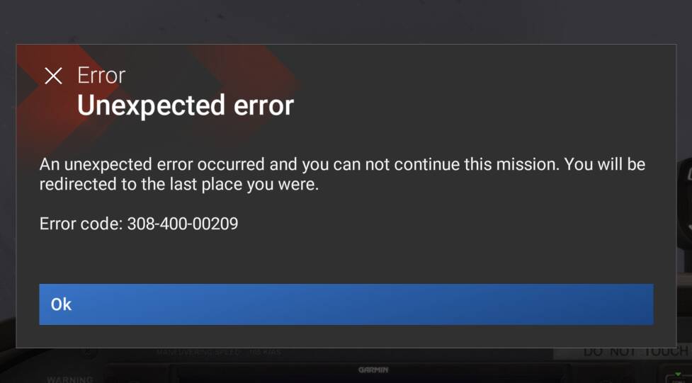 ALL Freelance Missions Crash: Error Code 308-400-00209 - Page 3 - User ...